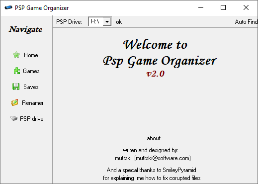 PSP Game Organizer - GameBrew