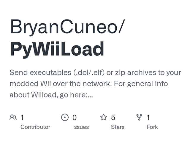 PyWiiLoad - GameBrew