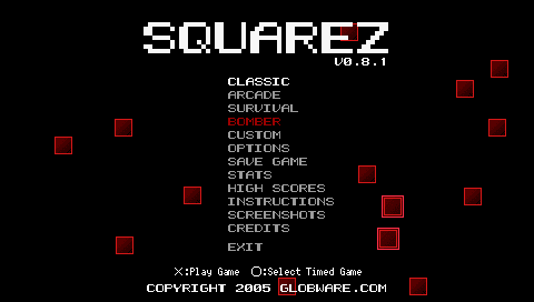 Squarez PSP - GameBrew