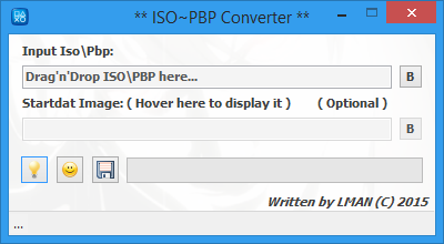 ISO-PBP Converter PSP - GameBrew