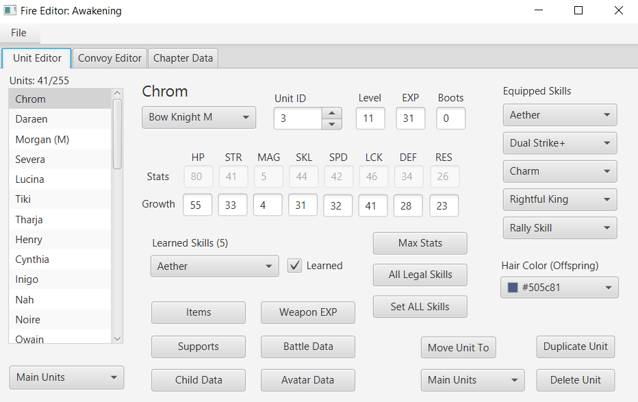 Fire Editor Awakening 3DS - (Save Editors) - GameBrew
