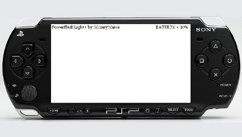PowerFlashLightPlus PSP - GameBrew