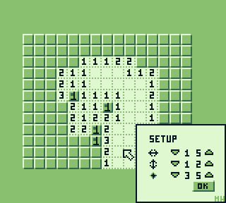 Minesweeper GB - GameBrew