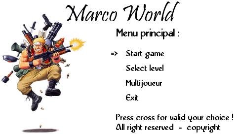 The Marco World PSP - GameBrew