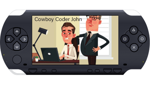 Cowboy Coder John PSP - GameBrew