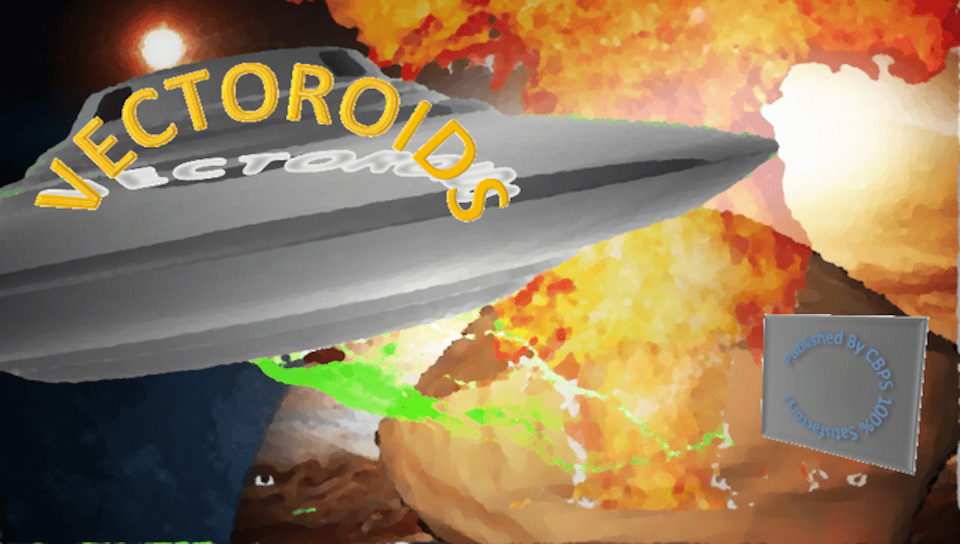 Vectoroids Vita - Vita Homebrew Games (Shooter) - GameBrew