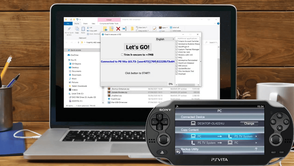 FinalHE All-in-One Vita - Vita Homebrew Apps (Exploits) - GameBrew