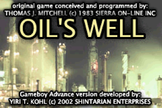 Oils Well GBA - (Arcade Games) - GameBrew