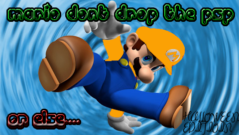 Mario Dont Drop the PSP - GameBrew