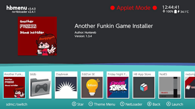 Another Funkin Game Installer Switch - GameBrew