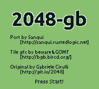2048-gb - GameBrew