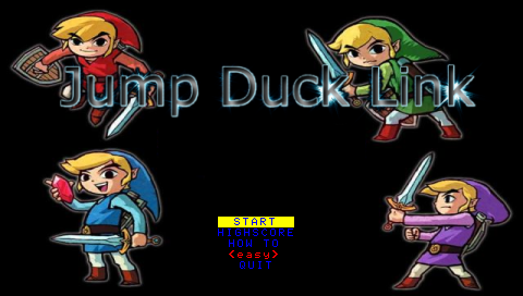 Jump Duck Link PSP - GameBrew