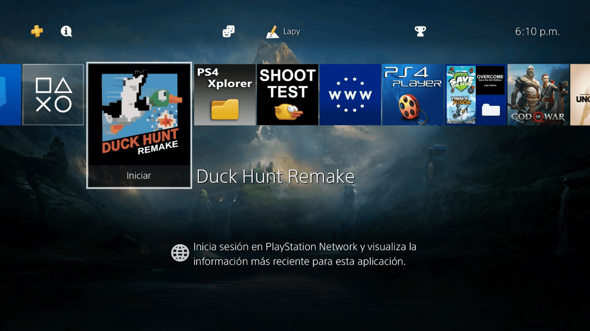 Duck Hunt Remake PS4 - (Shooter) - GameBrew