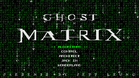 Ghost in the Matrix PSP - GameBrew
