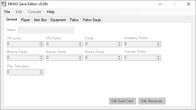 MHXX Switch Save Editor - GameBrew