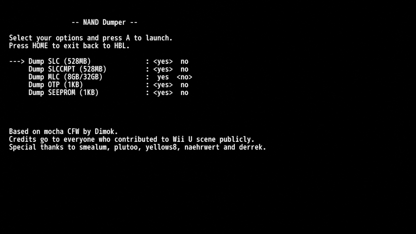 Wii U NAND Dumper - GameBrew