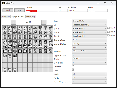 MH4U Save Editor 3DS - (Save Editors) - GameBrew
