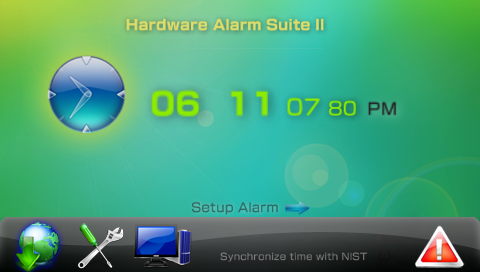 PSP Hardware Alarm Suite II - GameBrew