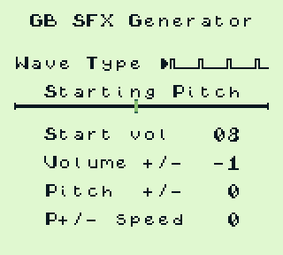 GB SFX Generator - GameBrew