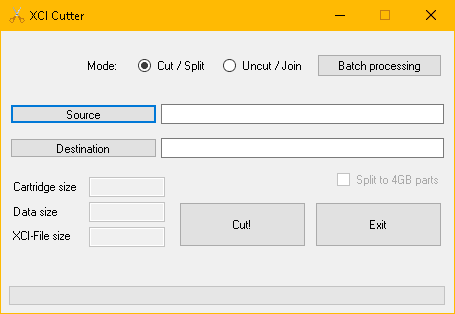 XCI-Cutter Switch - GameBrew
