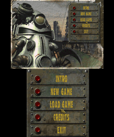 Fallout 1 CE 3DS - (Role playing) - GameBrew