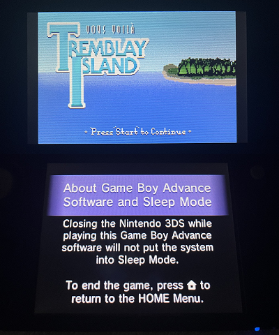 Tremblay Island 3DS - GameBrew