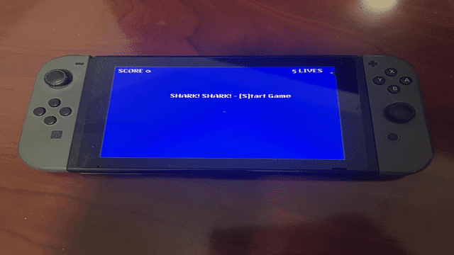 Shark! Shark! Switch - Switch Homebrew Games (Other Games) - GameBrew