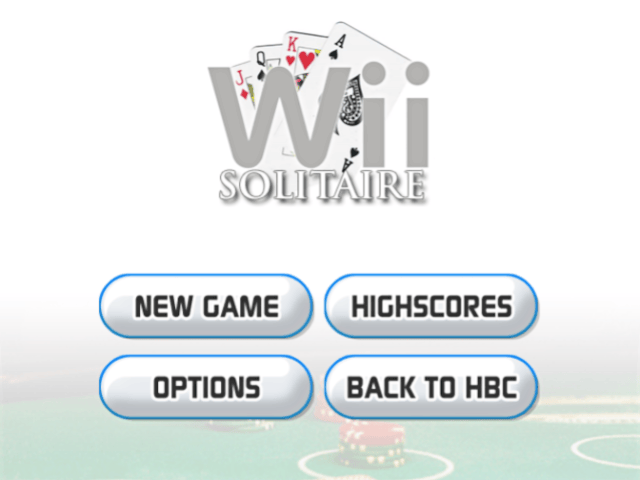 Wii Solitaire - GameBrew