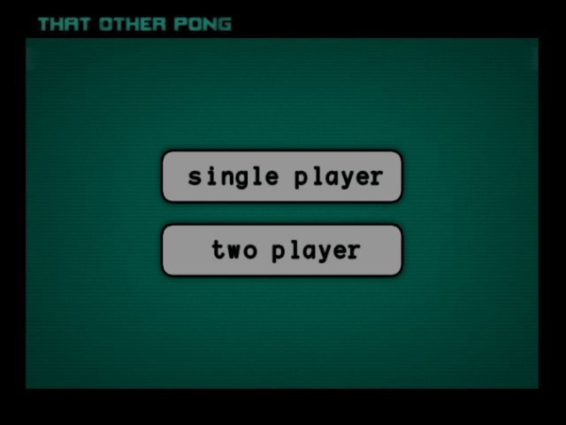 That Other Pong Wii - GameBrew