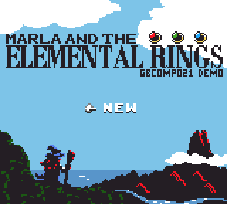 Marla and the Elemental Rings GB - GameBrew