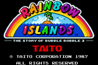 Rainbow Islands GBA - (Platform) - GameBrew