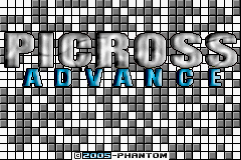 Picross Advance GBA - GameBrew