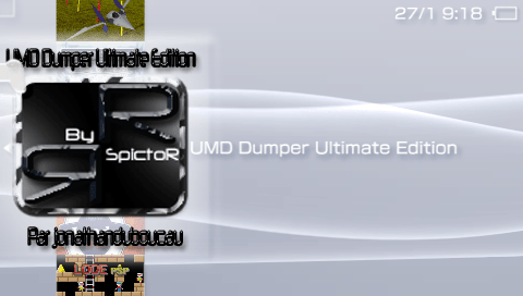 UMD Dumper Ultimate Edition PSP - GameBrew