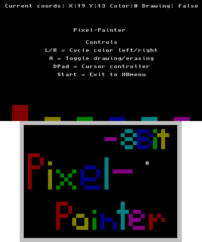 Pixel-Painter 3DS - GameBrew