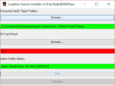 Loadiine Games Installer Wii U - GameBrew