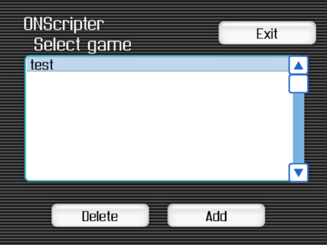 ONScripter Wii - GameBrew
