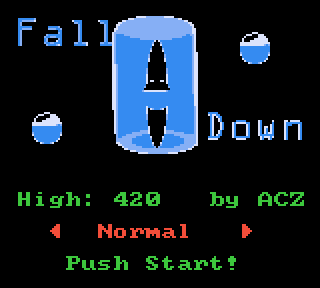 Fall Down GB - GameBrew