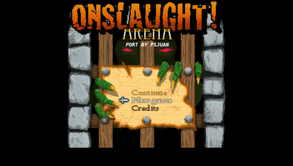 Onslaught Arena Vita - Vita Homebrew Games (Arcade Games) - GameBrew