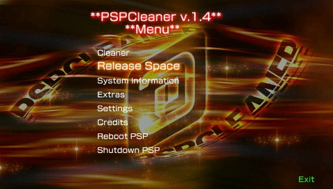 PSPCleaner - GameBrew