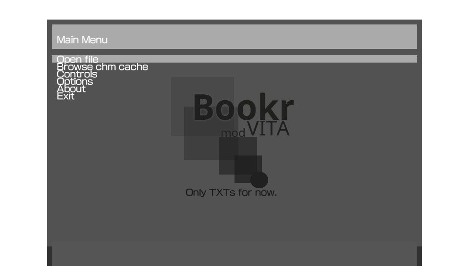 Bookr Mod Vita - Vita Homebrew Apps (Other Apps) - GameBrew