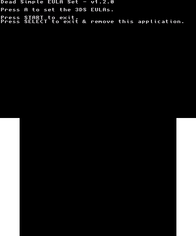 Dead Simple EULA Set 3DS - GameBrew