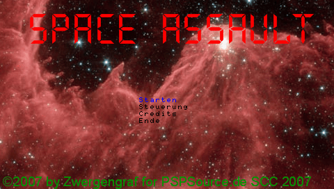 Space Assault PSP - GameBrew