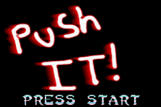 Push It GBA - (Puzzle) - GameBrew