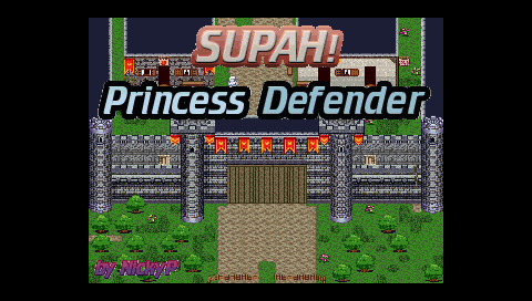 Supah Princess Defender PSP - GameBrew