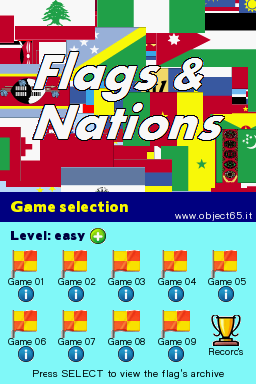 Flags & Nations - GameBrew