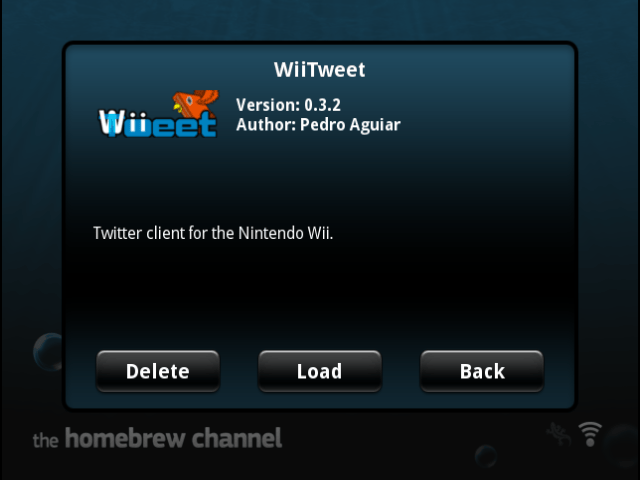WiiTweet - GameBrew