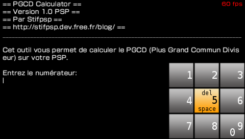 GCD Calculator PSP - GameBrew