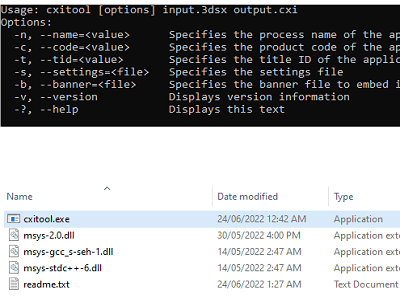 CxiTool 3DS - (PC Utilities) - GameBrew