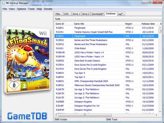 Wii Backup Manager - Wii Homebrew Apps (File operation) - GameBrew