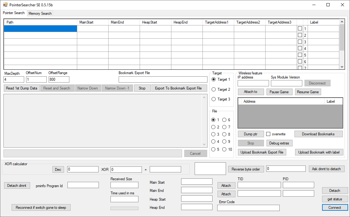 PointerSearcher-SE Switch - GameBrew